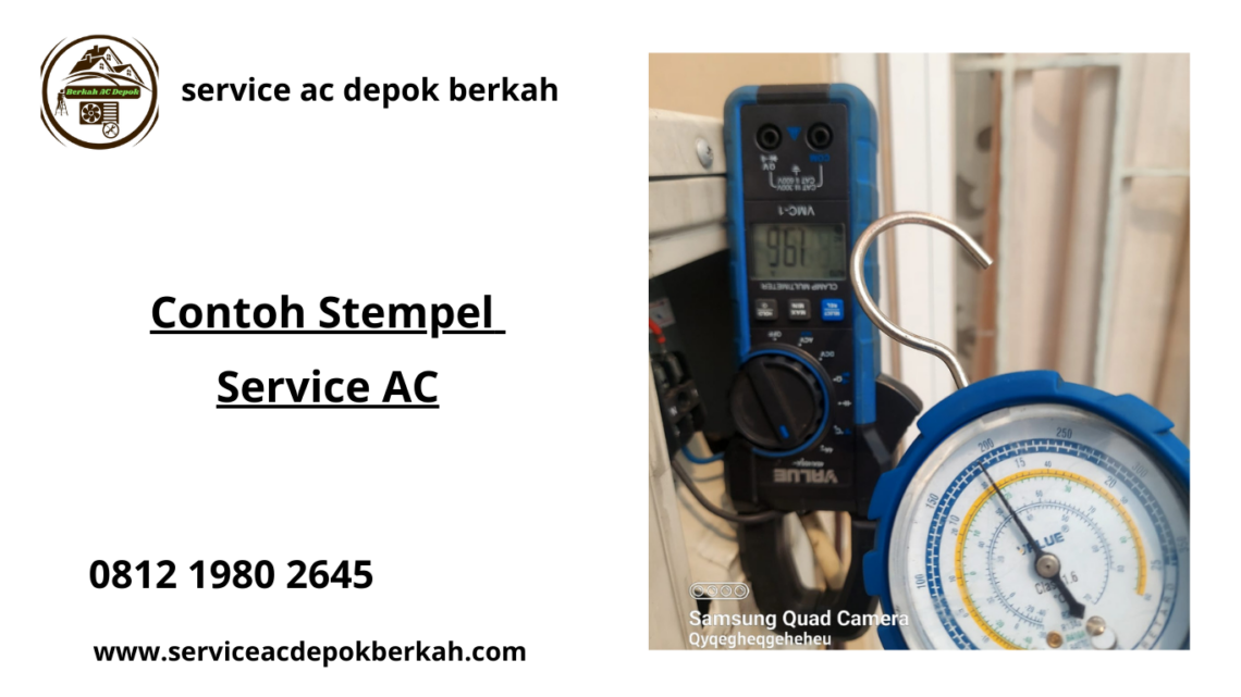 Contoh Stempel Service AC